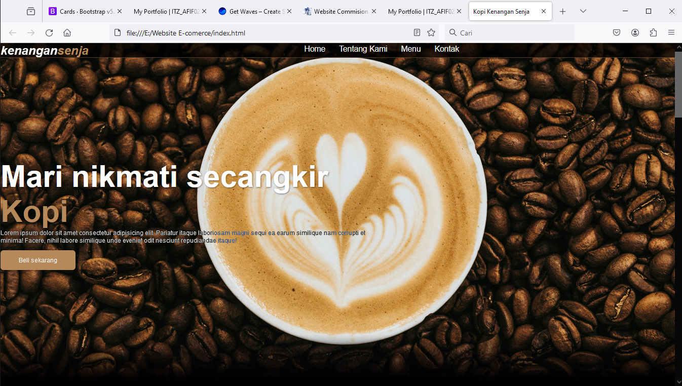 My Portfolio | ITZ-AFIF02MV